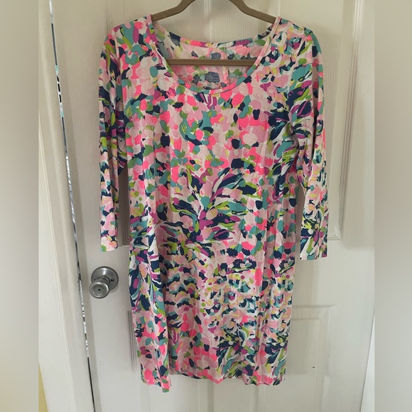 Lilly Pulitzer | Dresses | Lilly Pulitzer Quarter Sleeve Fitted Dress ...